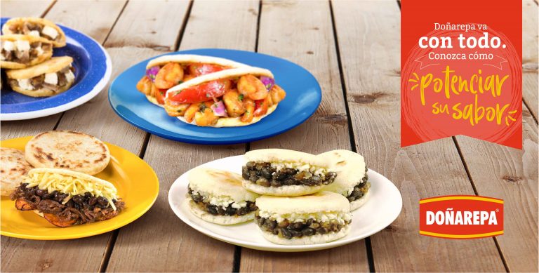 Doñarepa va con todo. Conozca cómo potenciar su sabor - Doñarepa